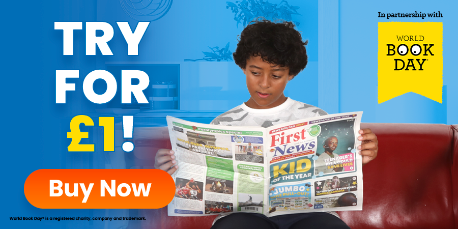 Award-winning weekly newspaper for children | First News | Try for FREE